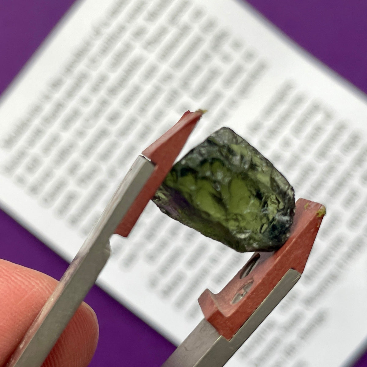 Moldavite specimen #5 - Green Meteor Impact Glass - Dakota Nature LLC